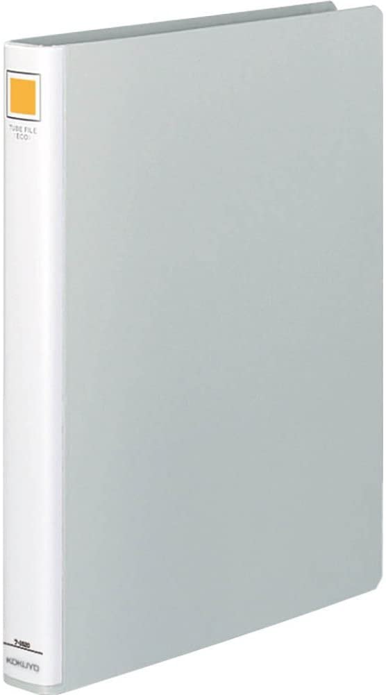 KOKUYO File Pipe type file A4 2 holes 200 sheets storage Silver F-E620C ...