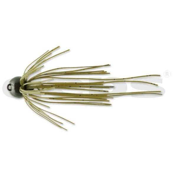 DEPS Lures Saltwater Sliphead Jig 1/8oz #07 Green Pumpkin Seed ...