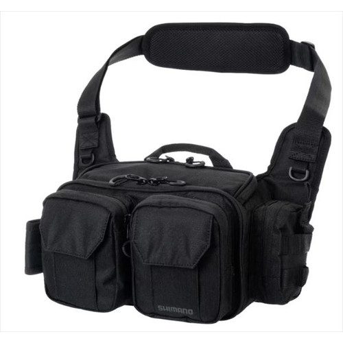 Shimano Tackle Bag BS-221W Tough Shoulder Black S - Discovery Japan Mall