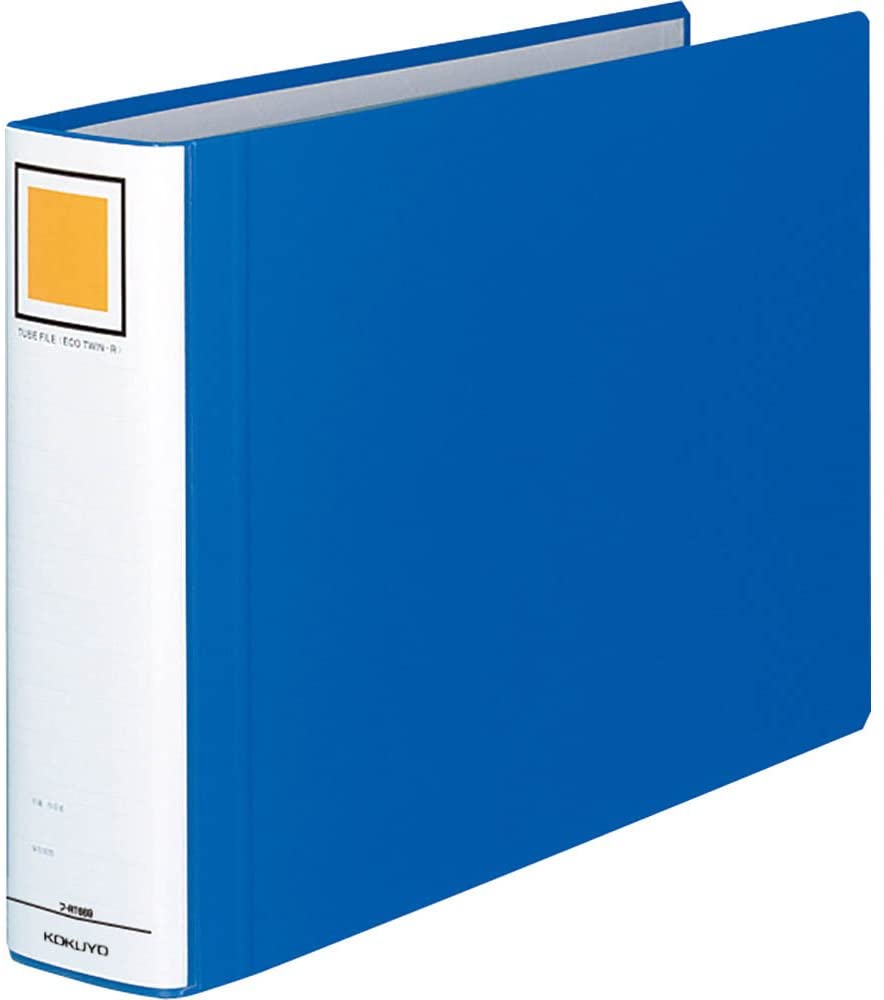 KOKUYO File Pipe type file Eco Twin R (double door) B4 2 holes 600 ...