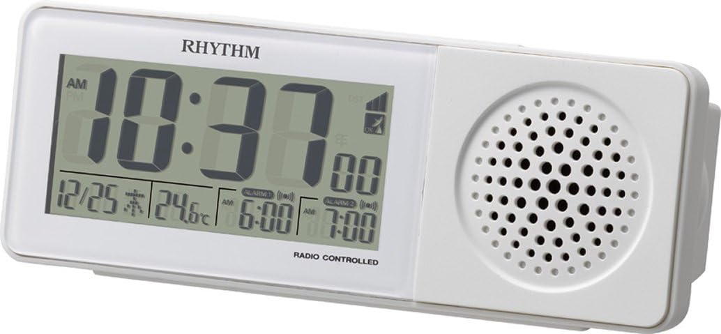 Rhythm (RHYTHM) Alarm Clock Loud Volume Radio Analog Super Clear Tone ...