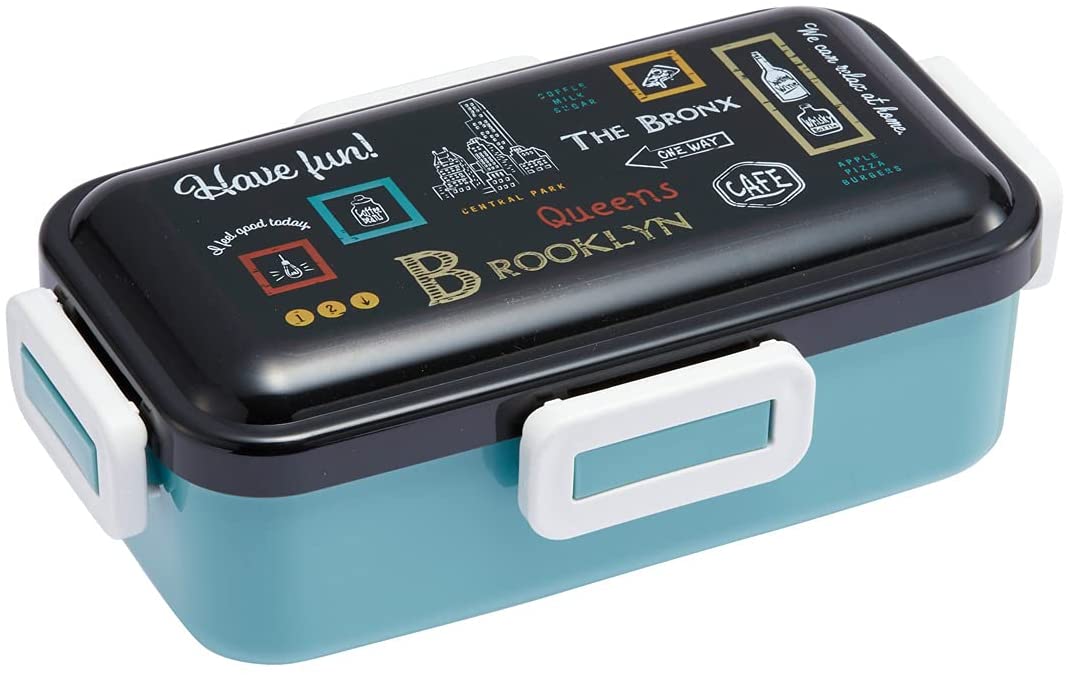 Skater Ag + Silver Ion Antibacterial Dome-shaped lid lunch box 530ml Brooklyn Queen PFLB6AG-A ...