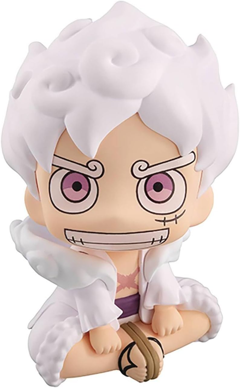 Lucappu ONE PIECE Monkey D. Luffy Gear 5 approx. 110mm PVC painted ...