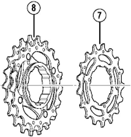 SHIMANO Repair Parts Gear Unit (19-21T) CS-M980 Y1YT98020 - Discovery ...