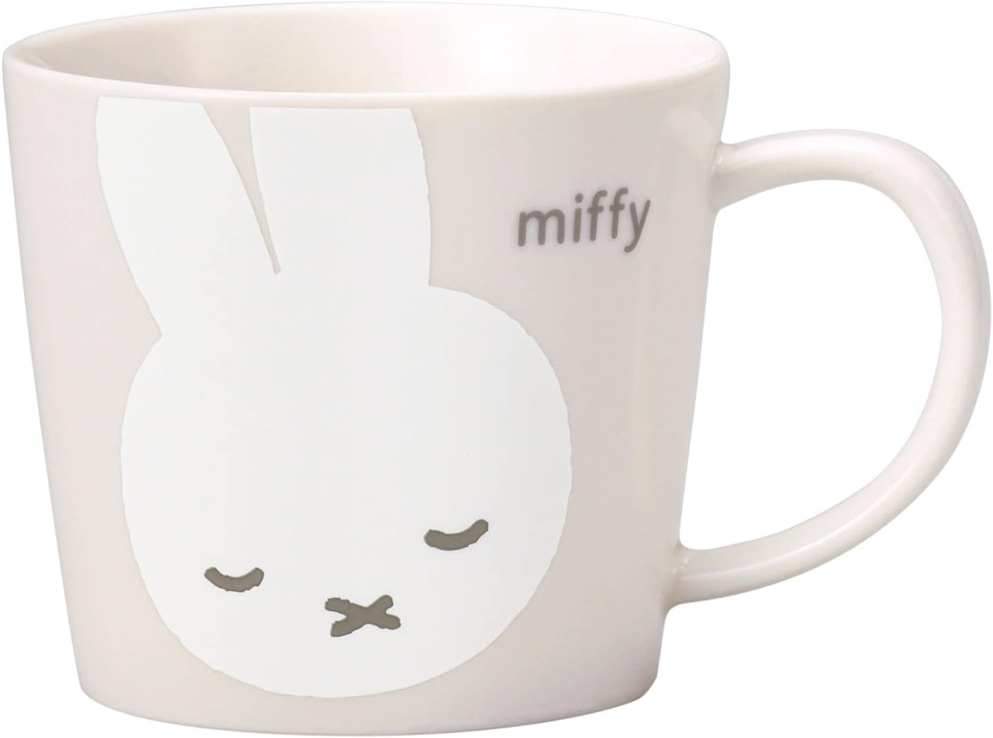Kaneshotouki Dick Bruna "Miffy" Mug, M, approx. 280ml, Miffy White Face ...