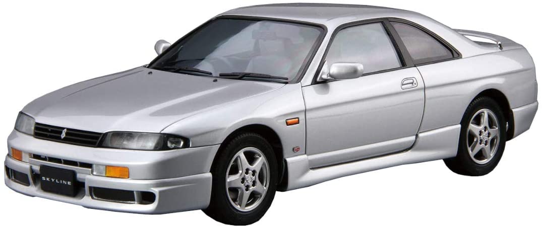 AOSHIMA 1/24 The Model Car Series No.94 Nissan ECR33 Skyline GTS25t ...