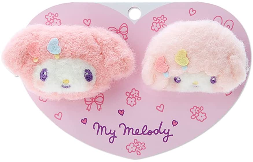 SANRIO My Melody Mascot Hair Clip Set (Nakayo Hanbunko) 816965 ...