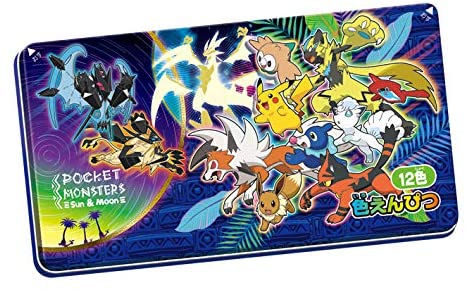 Pokemon color pencil 12 colors 4901772240242 - Discovery Japan Mall
