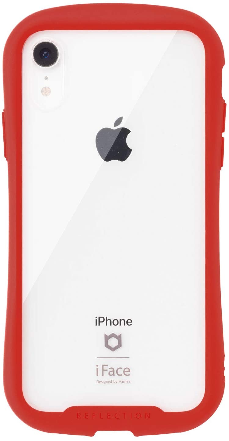 iFace Reflection iPhone XR Case Clear Tempered Glass (Red) - Discovery ...