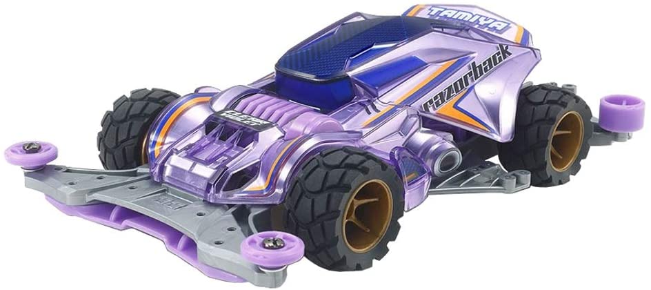 Tamiya Mini 4WD Special Project Product Razorback Clear Violet Special ...