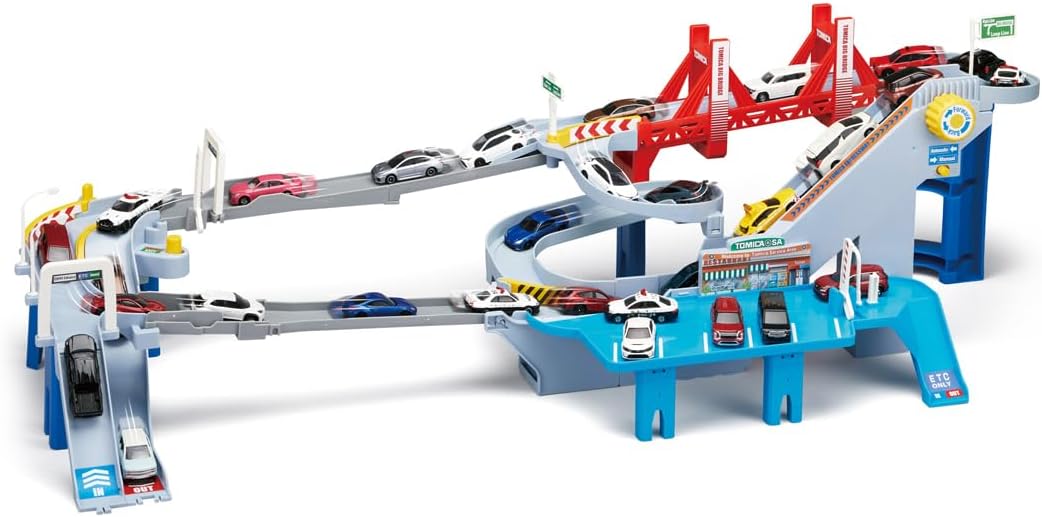 Takara Tomy Tomica The course is extended! 2WAY lively highway ...