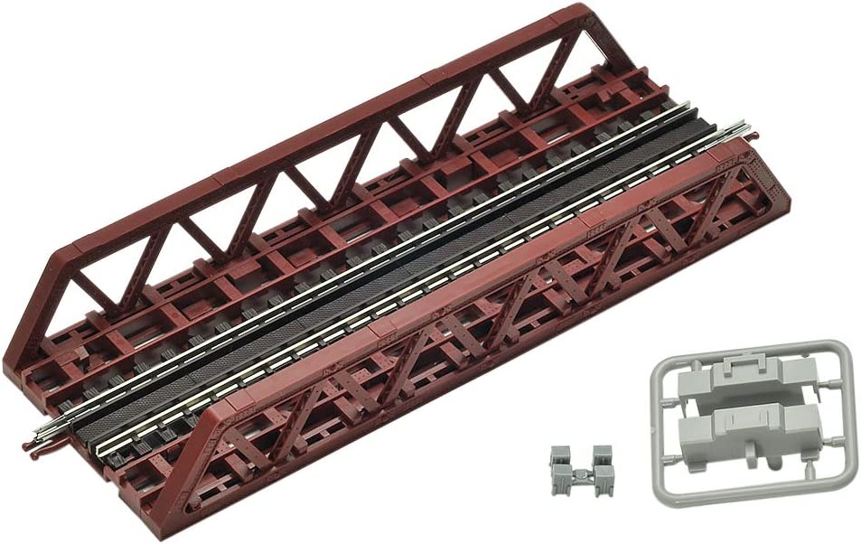 TOMIX N gauge pony truss iron bridge F red 3250 model railroad supplies ...