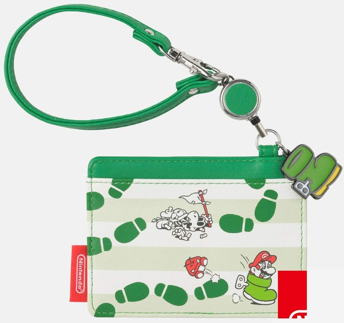 Super Mario Pass Case with Reel Power Up A Nintendo Tokyo Limited Goods ...