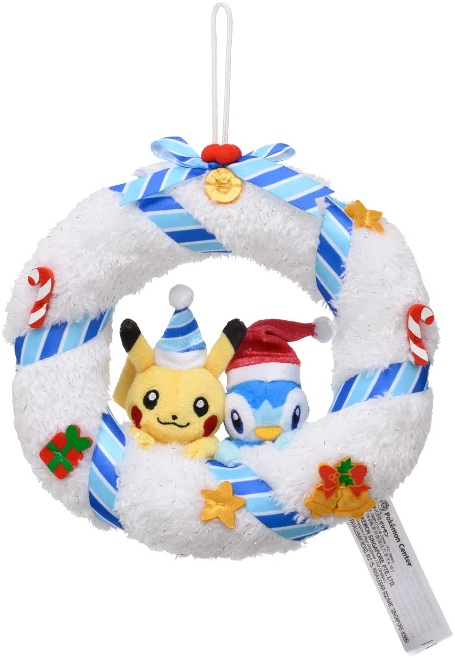 Pokemon Center Original Plush Christmas Wreath Pokémon Christmas in the ...