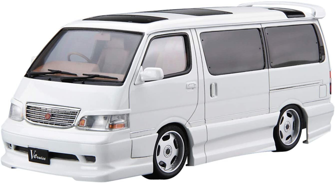 AOSHIMA 1/24 The Tuned Car No.25 Azmax KZH100 Hiace 1999 (Toyota ...