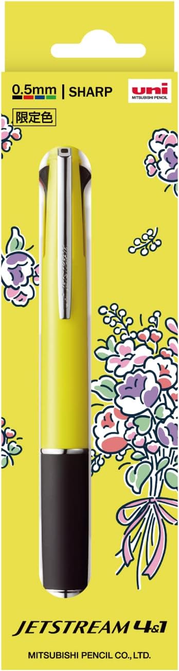 Mitsubishi Pencil Multi-Function Pen Jet Stream 4&1 0.5 Limited Flower ...