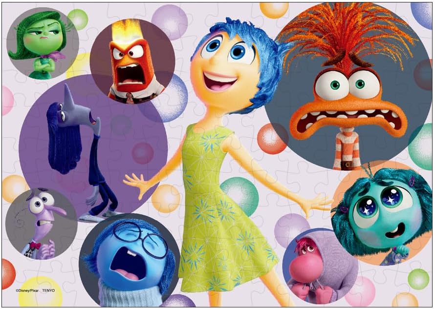 Tenyo 108-piece jigsaw puzzle Disney Emotions in the Head (Inside Out 2 ...