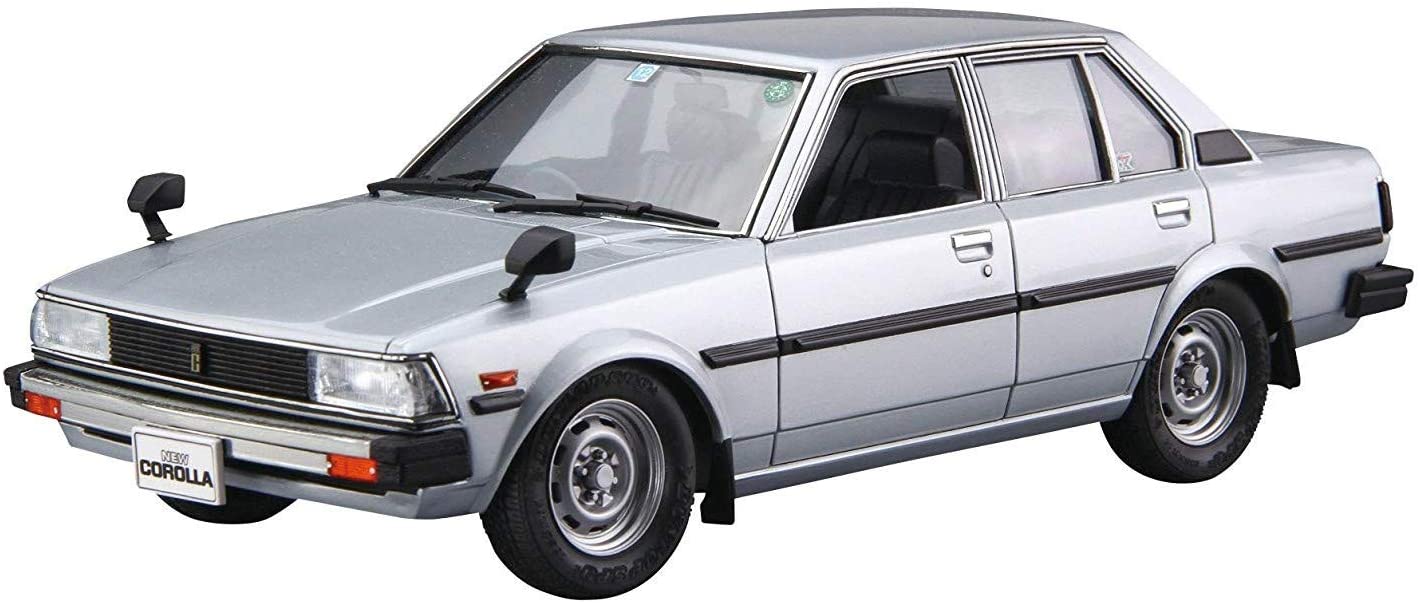 AOSHIMA 1/24 The Model Car Series No.71 Toyota E71 / 70 Corolla Sedan ...