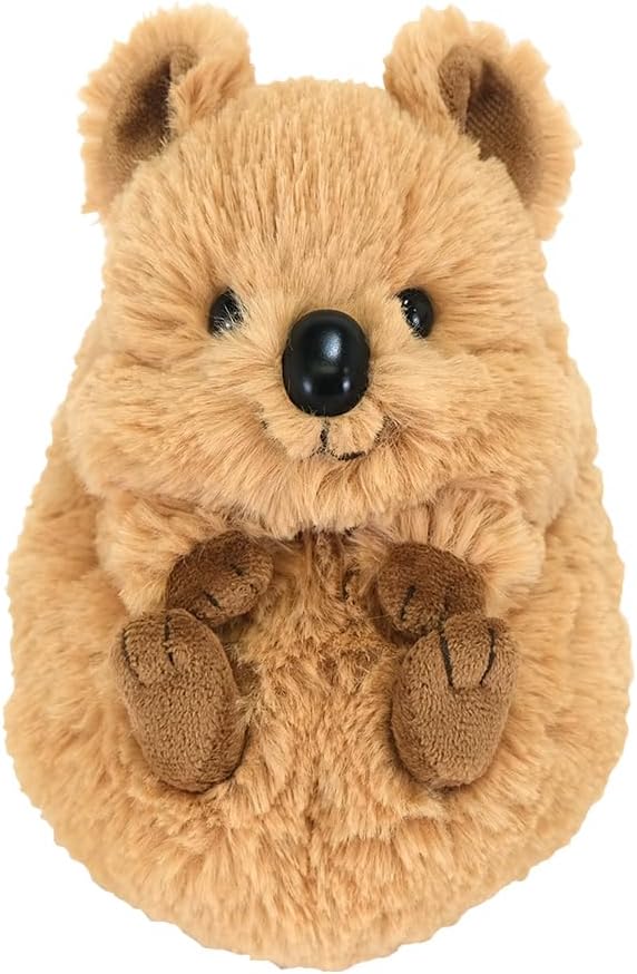 Sunlemon Koromoffuru Quokka 11×16×16cm Stuffed Animal P-9202 - Discovery Japan Mall