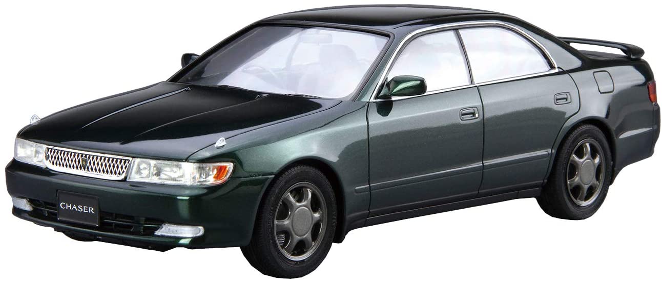 AOSHIMA 1/24 The Model Car Series No.93 Toyota JZX90 Chaser / Cresta ...