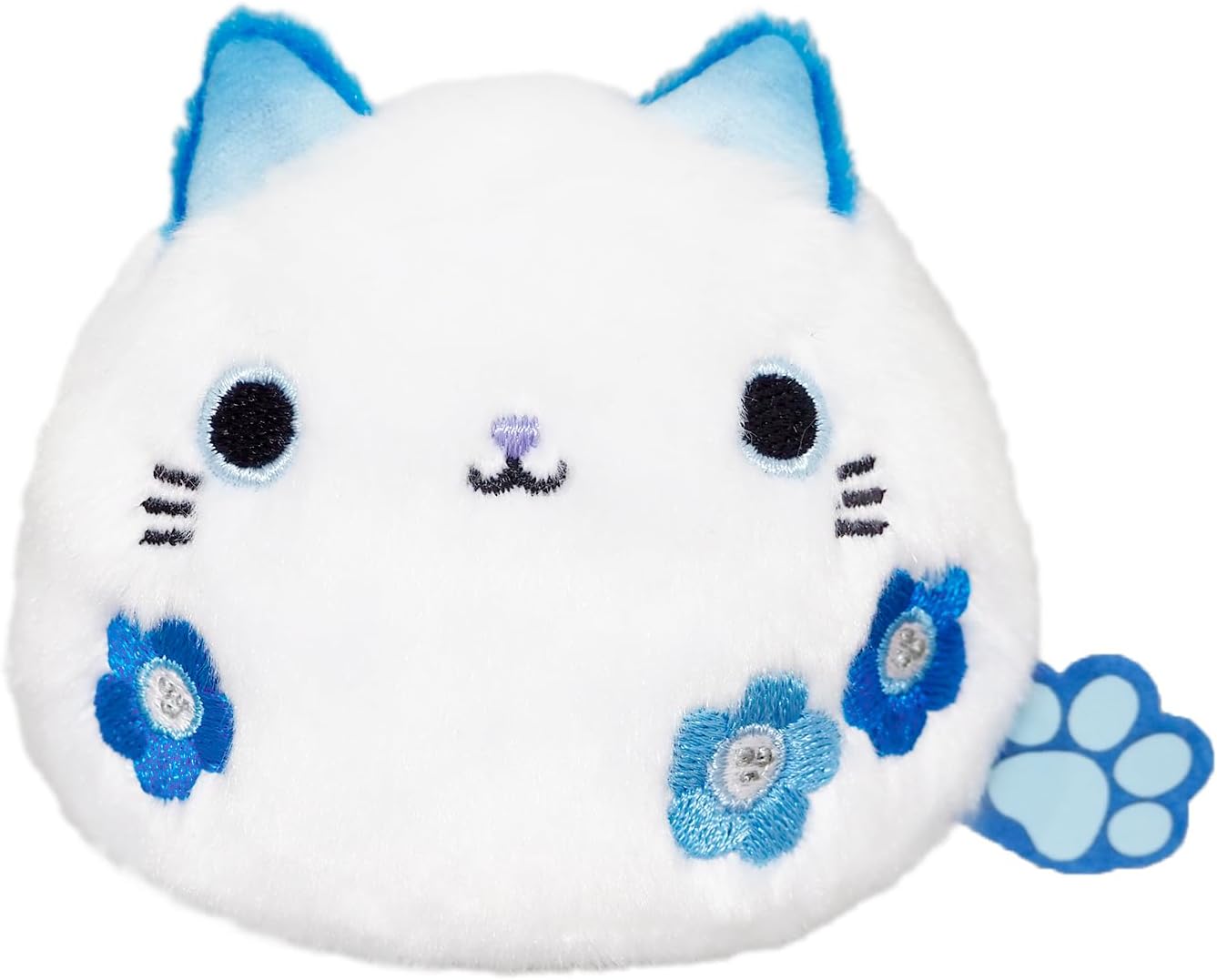 Sanei Boeki Dango Friends Flower Cat Dango Nemophila W7.5 x D6 x H7cm ...