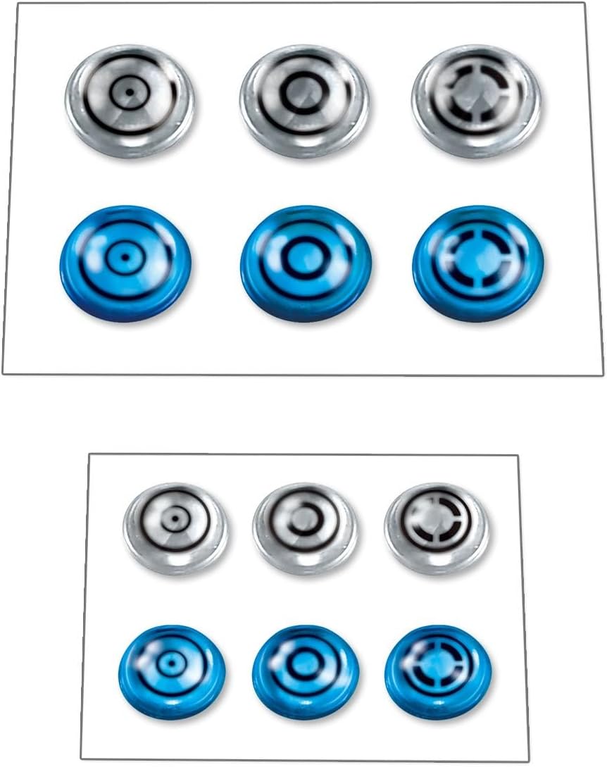 Customized material (3D lens sticker 2) Color-coded plastic model ...