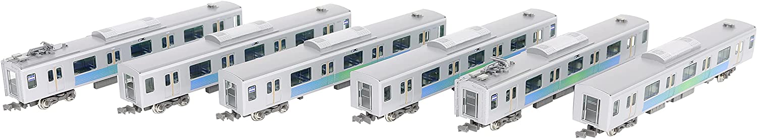Greenmax N gauge Seibu 30000 series (Ikebukuro line, 30104 formation) 6-car set of intermediate ...