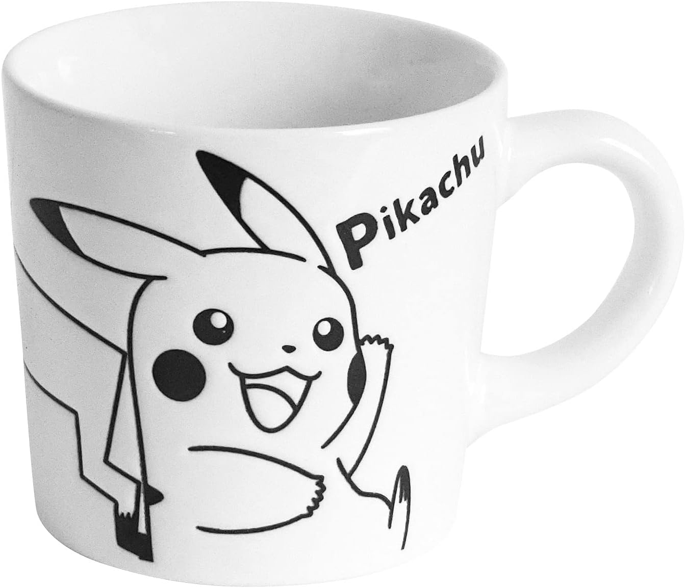 "Pokémon" Pikachu New Water-Repellent Mug, Approx. 260ml, White, 25363 ...