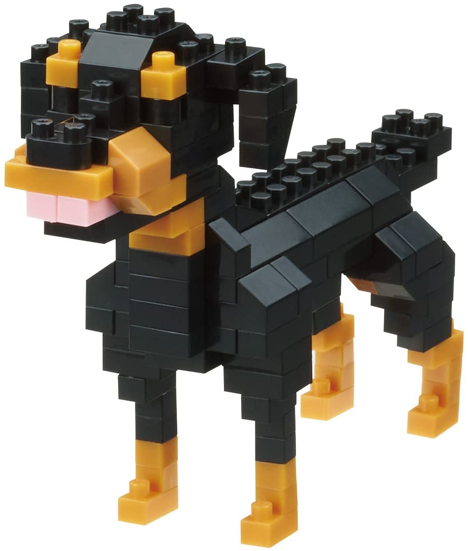Nanoblock Dog Breed Rottweiler NBC_263 - Discovery Japan Mall