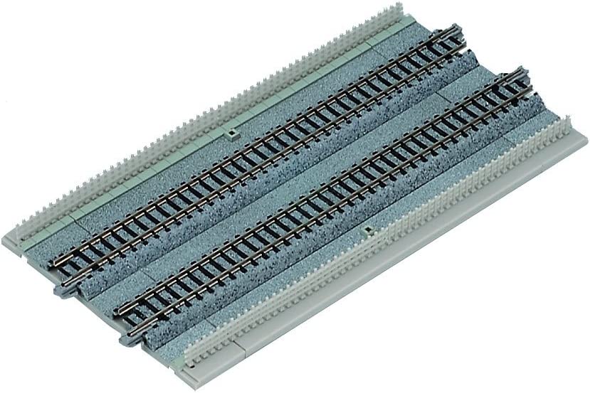 KATO N gauge double track plate straight track 186mm 2 pieces 20-011 ...