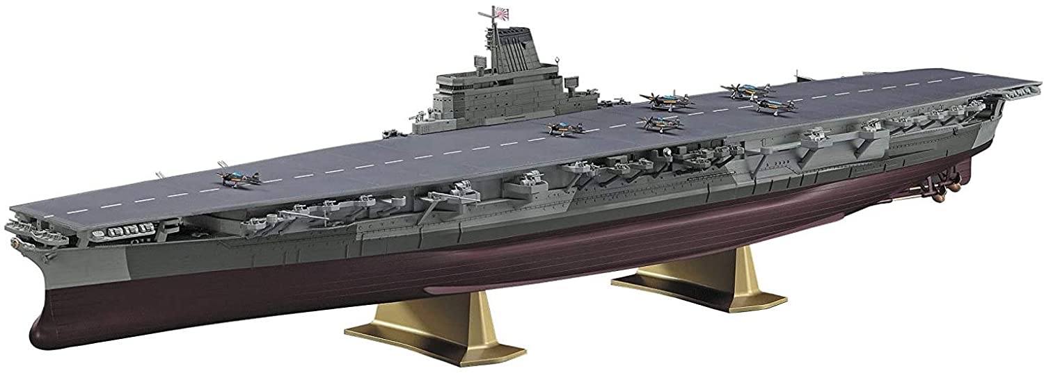 Hasegawa 1/450 Japanese Navy Aircraft Carrier Shinano Plastic Model Z03 ...
