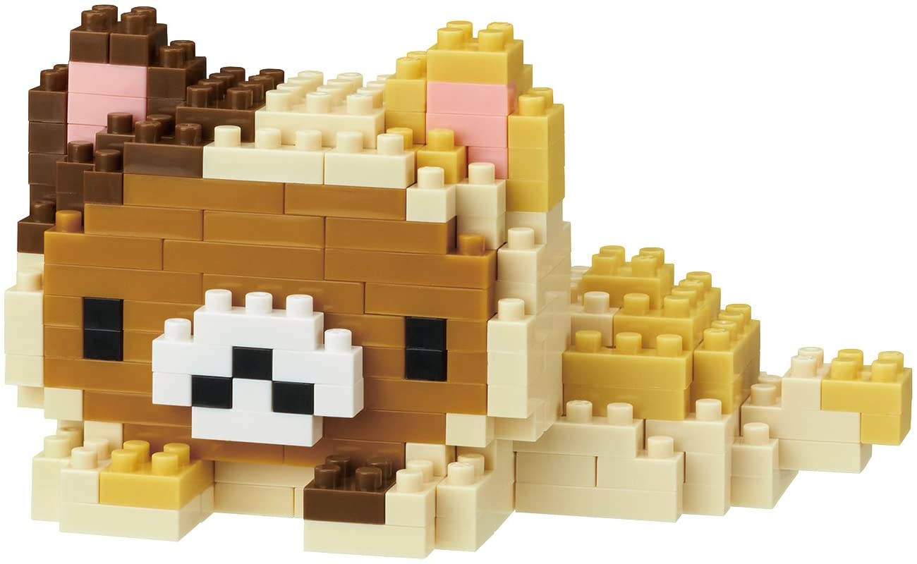 Nanoblock Rilakkuma More leisurely cat NBCC_051 - Discovery Japan Mall