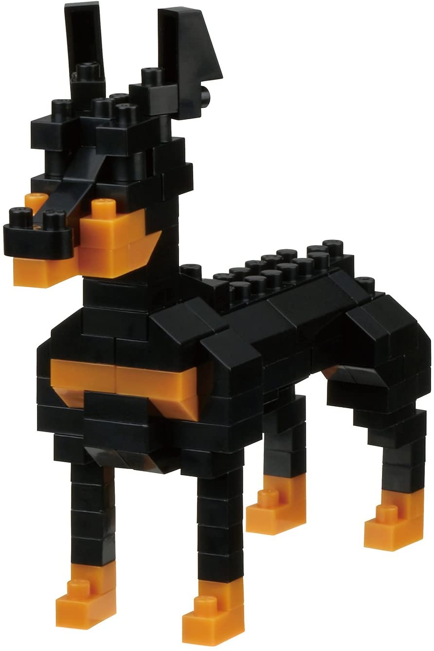 Nanoblock Dog Bleed Doberman NBC_255 - Discovery Japan Mall
