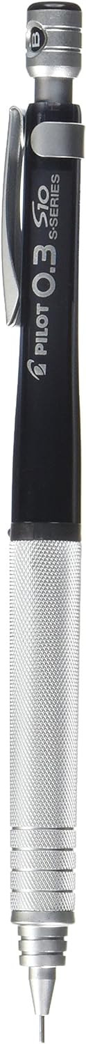 PILOT Mechanical pencil S10 transparent black body 0.3mm lead (HPS-1SR ...