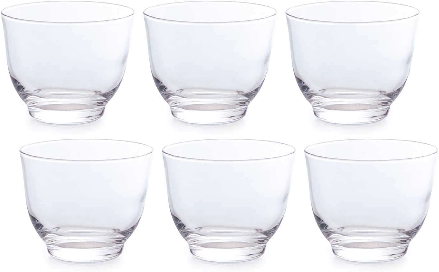 Aderia Cold Tea Glass Cup Tumbler Ryosen Cold Tea 175ml Set of 6 Made in Japan B-6496 ...