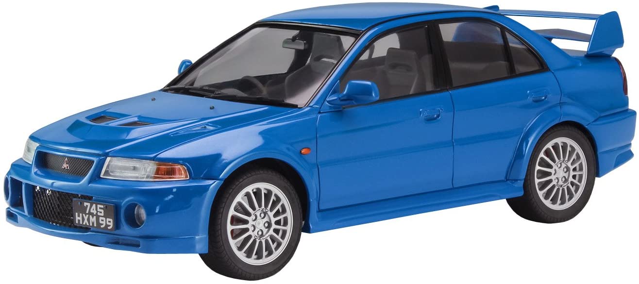 Hasegawa Model Kits 1/24 Mitsubishi Lancer GSR Evolution 6 Plastic ...