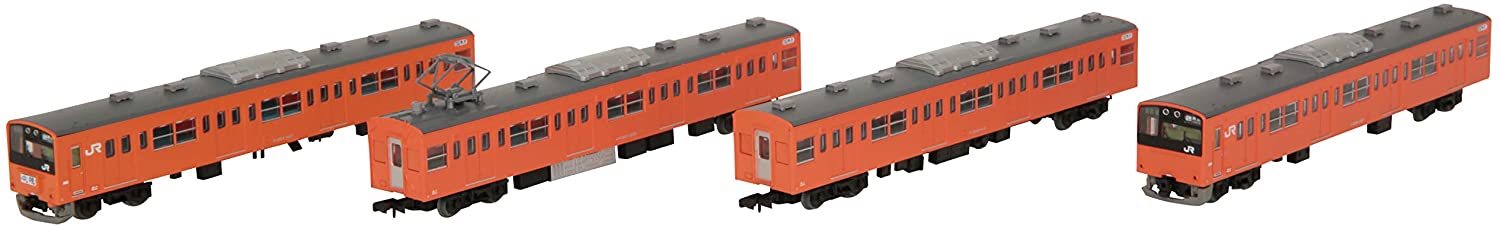 Railroad Collection Tetsukore JR201 Series Chuo Line Rapid H4 formation ...