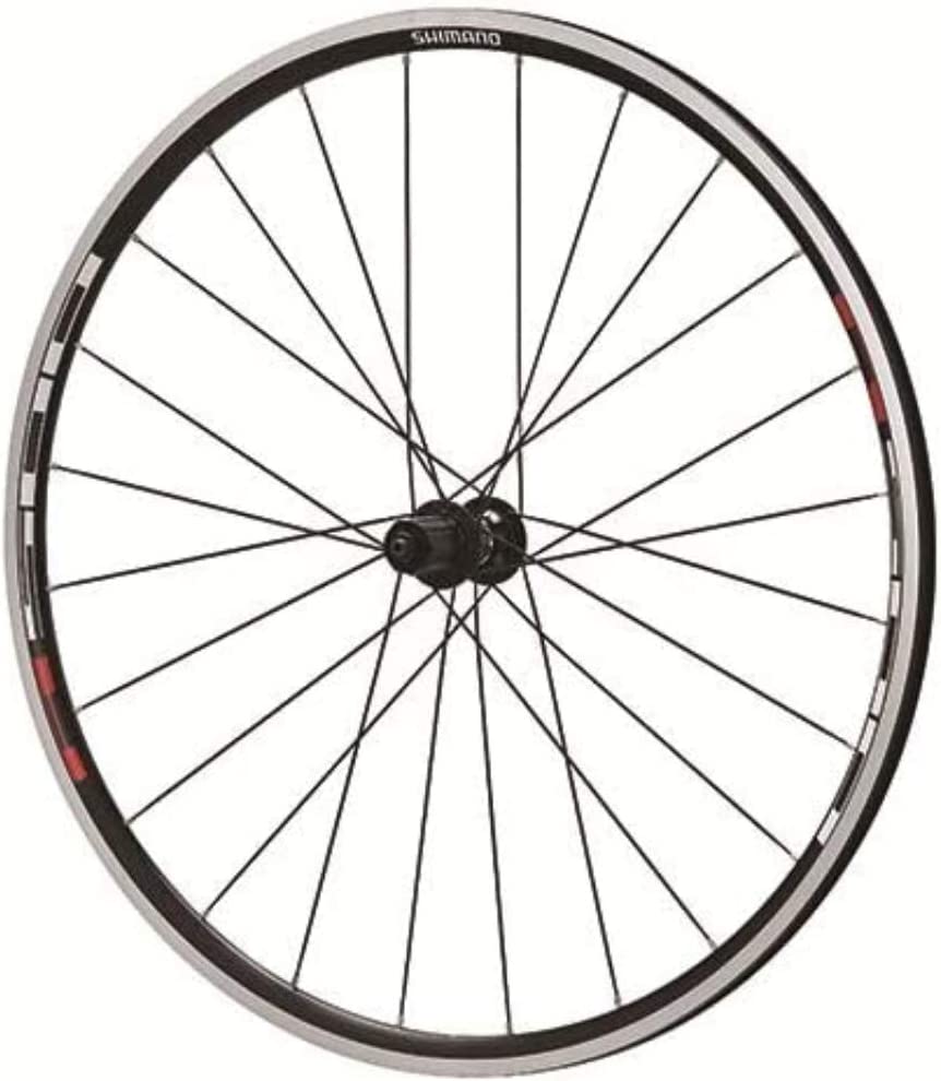 SHIMANO Wheel WH-R501 700c Clincher Round Spoke Rim Brake Black ...