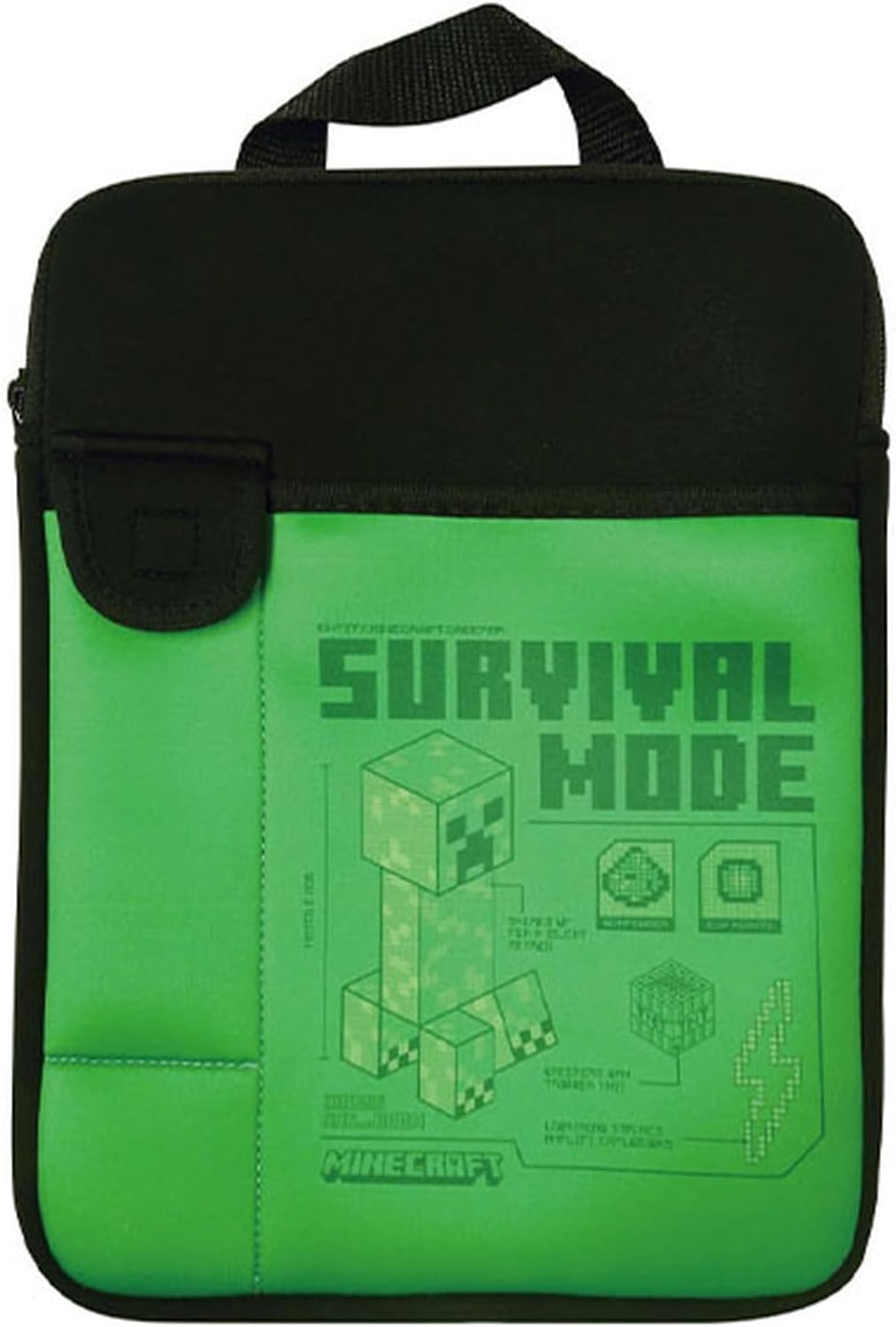 K Company Minecraft Multi Pouch with Handle Creeper & Ender Dragon H299 ...