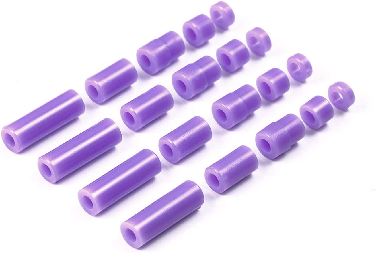 Tamiya Lightweight Plastic Spacer Set (12 / 6.7 / 6/3 / 1.5mm) (Purple ...