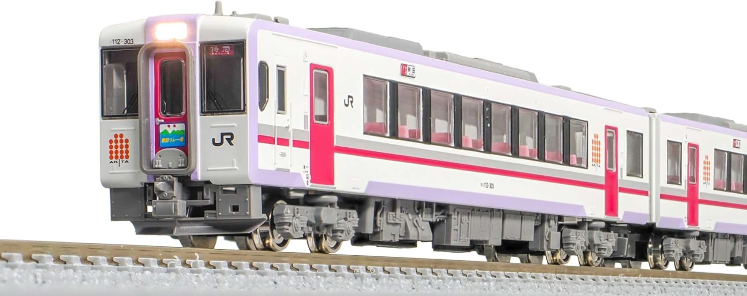 Greenmax N gauge JR Kiha 110 series 111/112 series 300 series Akita Relay car number selectable ...