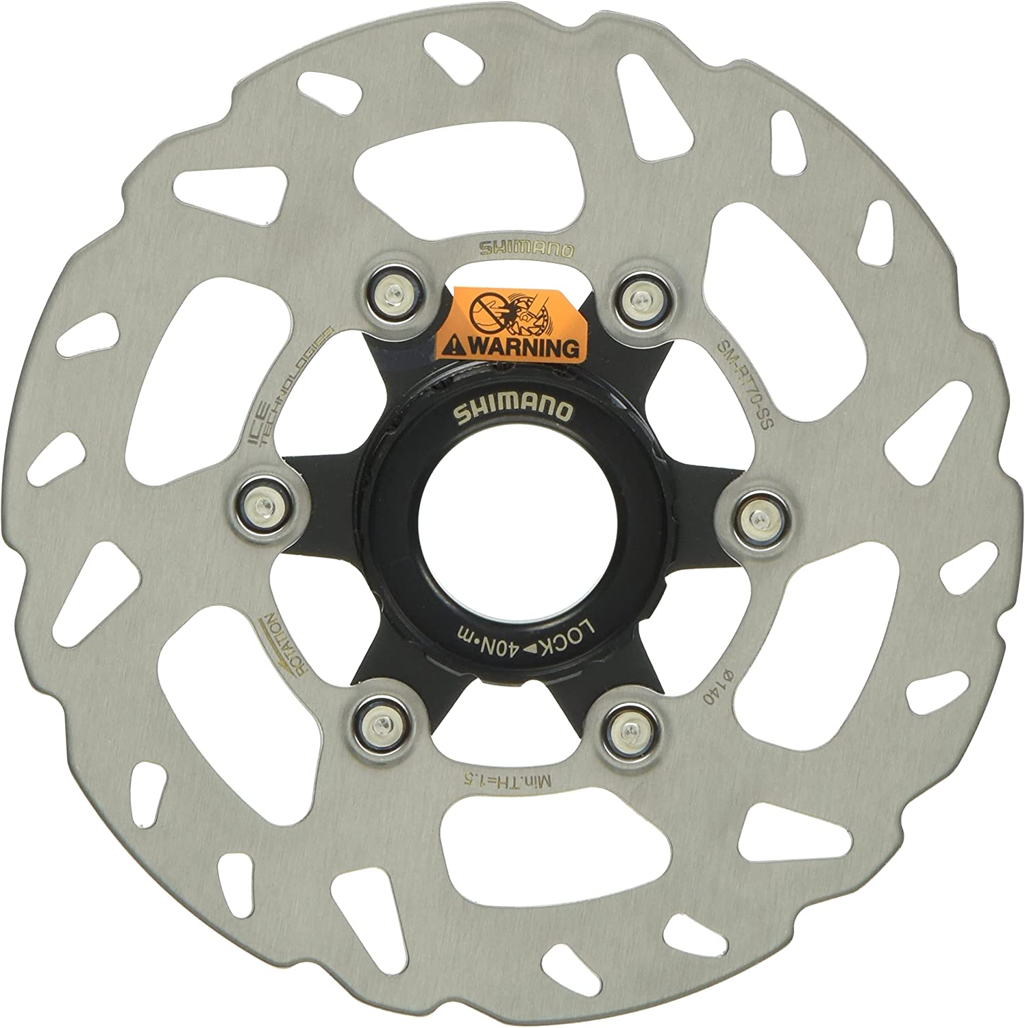 SHIMANO SM-RT70 140mm Center Lock Narrow Type Silver Medium - Discovery ...