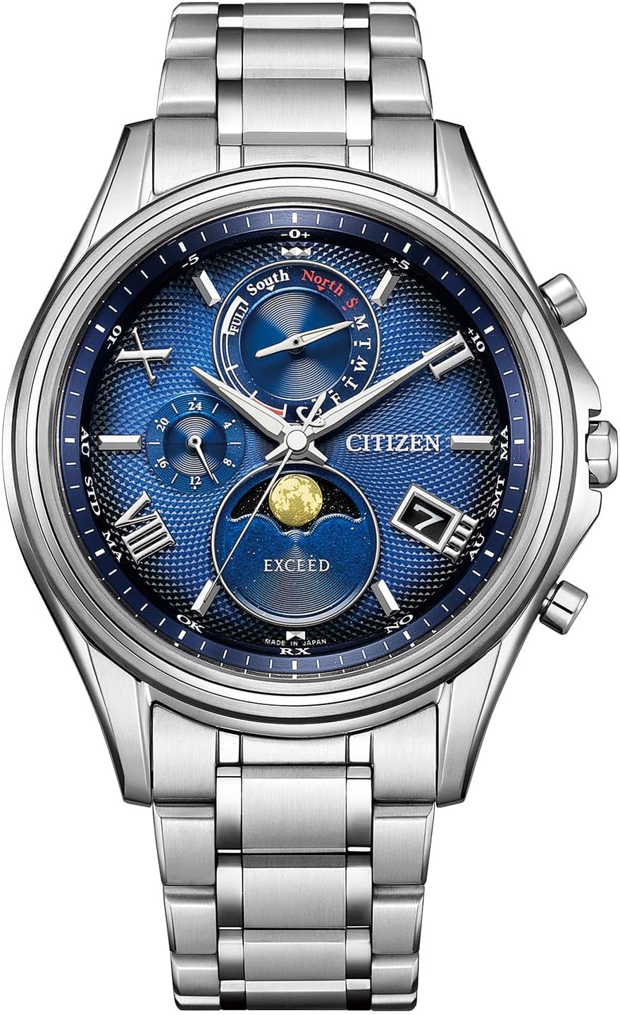 CITIZEN Exceed Watch Light-Powered Eco-Drive Radio-Controlled ...