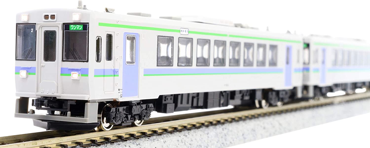 Greenmax N gauge JR Hokkaido Kiha 150 type 0th Furano line color 2-car ...