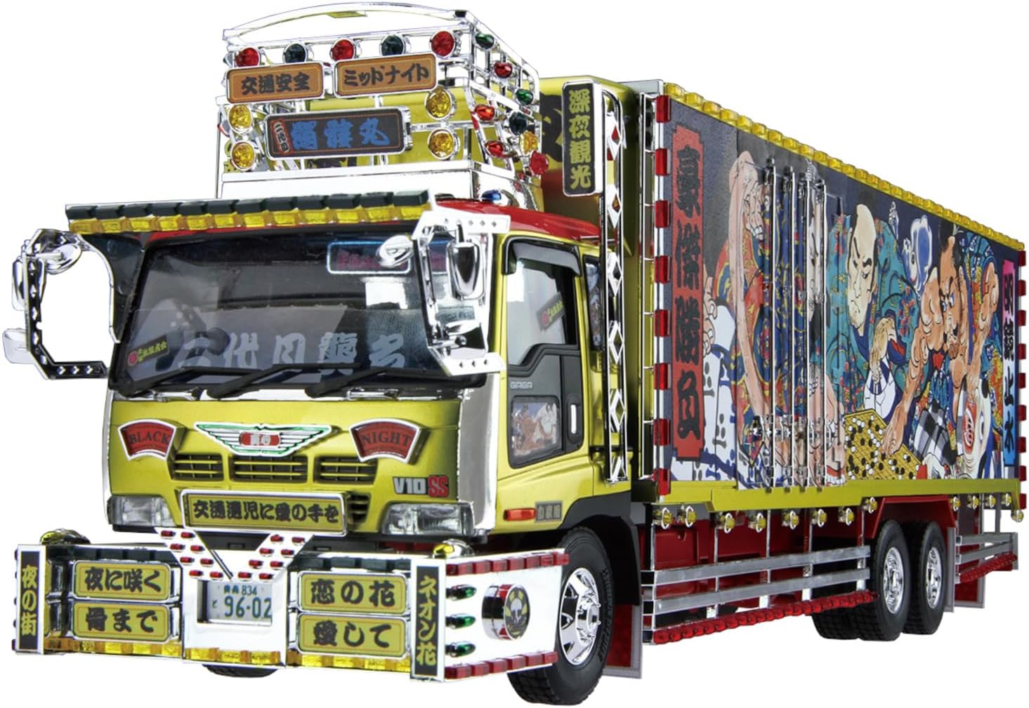 Aoshima Bunka Kyozaisha 1/32 The Dekotora Series No.2 Second Generation ...