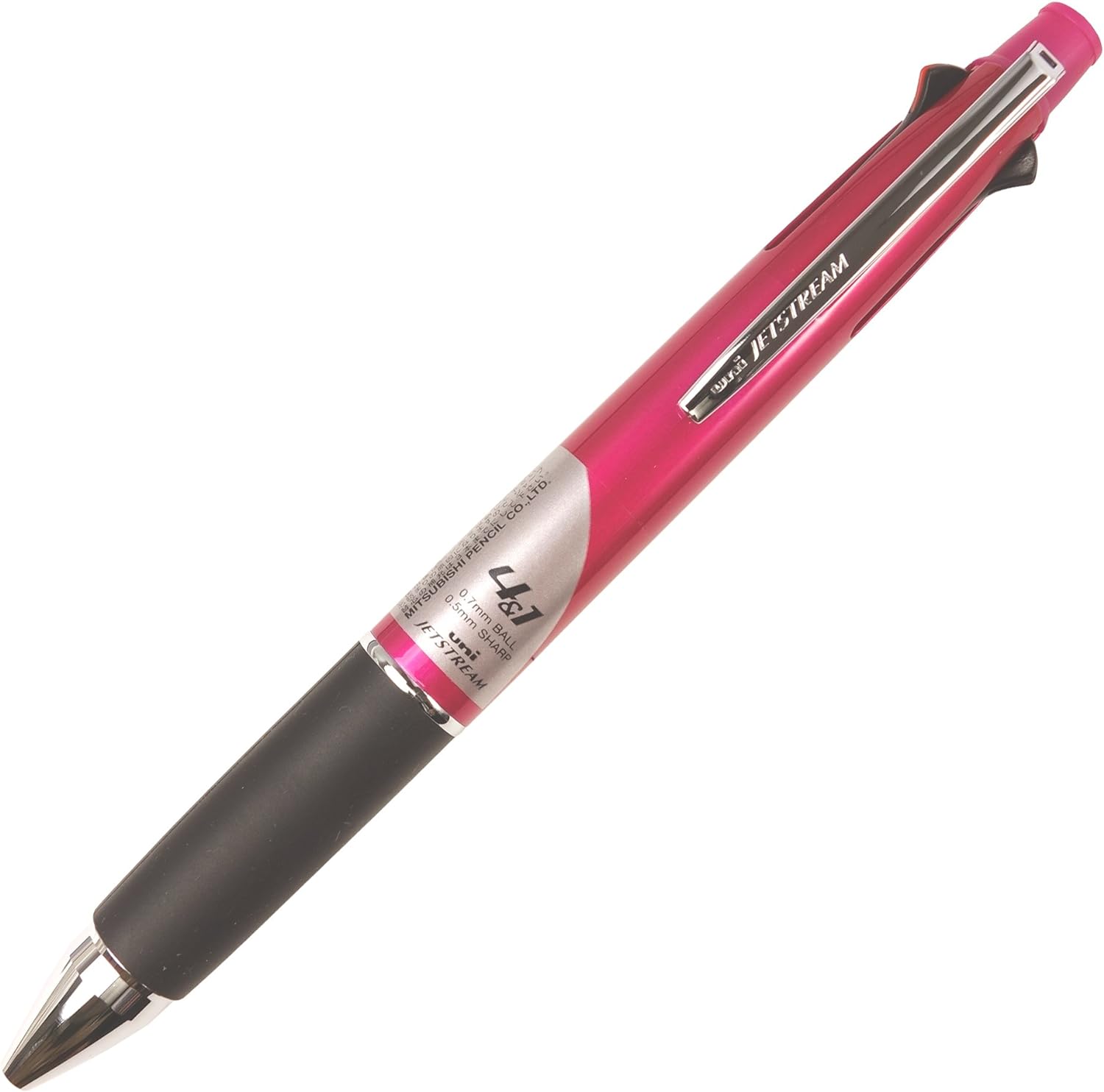 Mitsubishi Pencil Multi-Function Pen Jet Stream 4&1 0.7 Pink Easy to ...