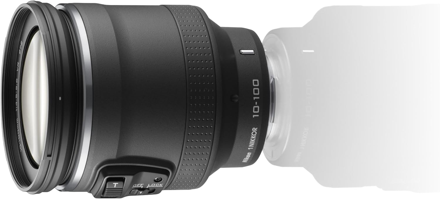 Nikon High Magnification Zoom Lens 1 NIKKOR VR 10-100mm f/4.5-5.6 PD ...