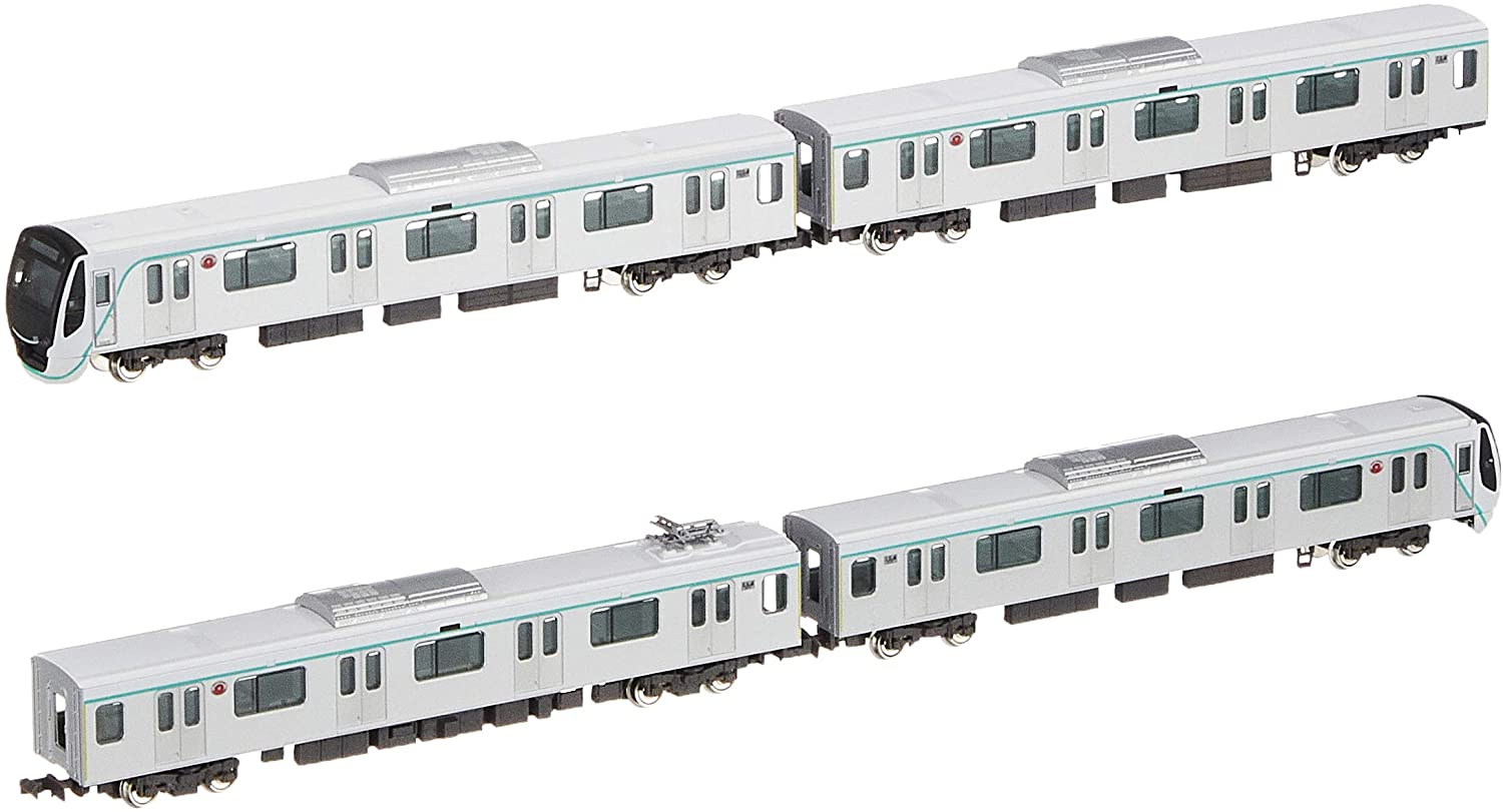 Greenmax N gauge Tokyu 2020 series (Denen-toshi line, new logo) Basic 4 ...