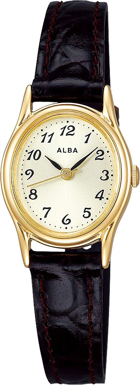 SEIKO ALBA Beige AIHK002 Ladies Brown - Discovery Japan Mall