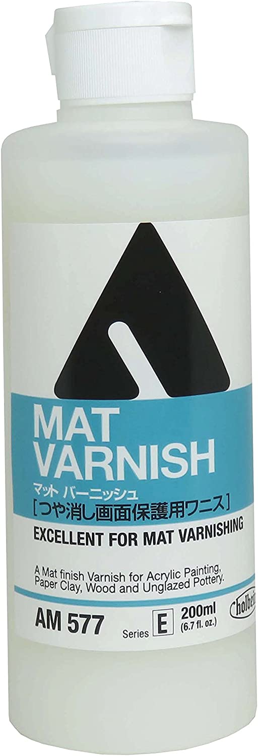 Holbein Acrylic Medium Matt Burnish (Aqueous) AM577 200ml 014577 ...